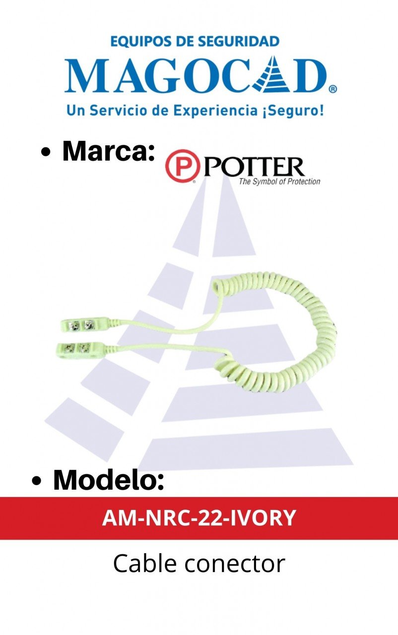 Cable Conector NRC-22-IVORY | Magocad
