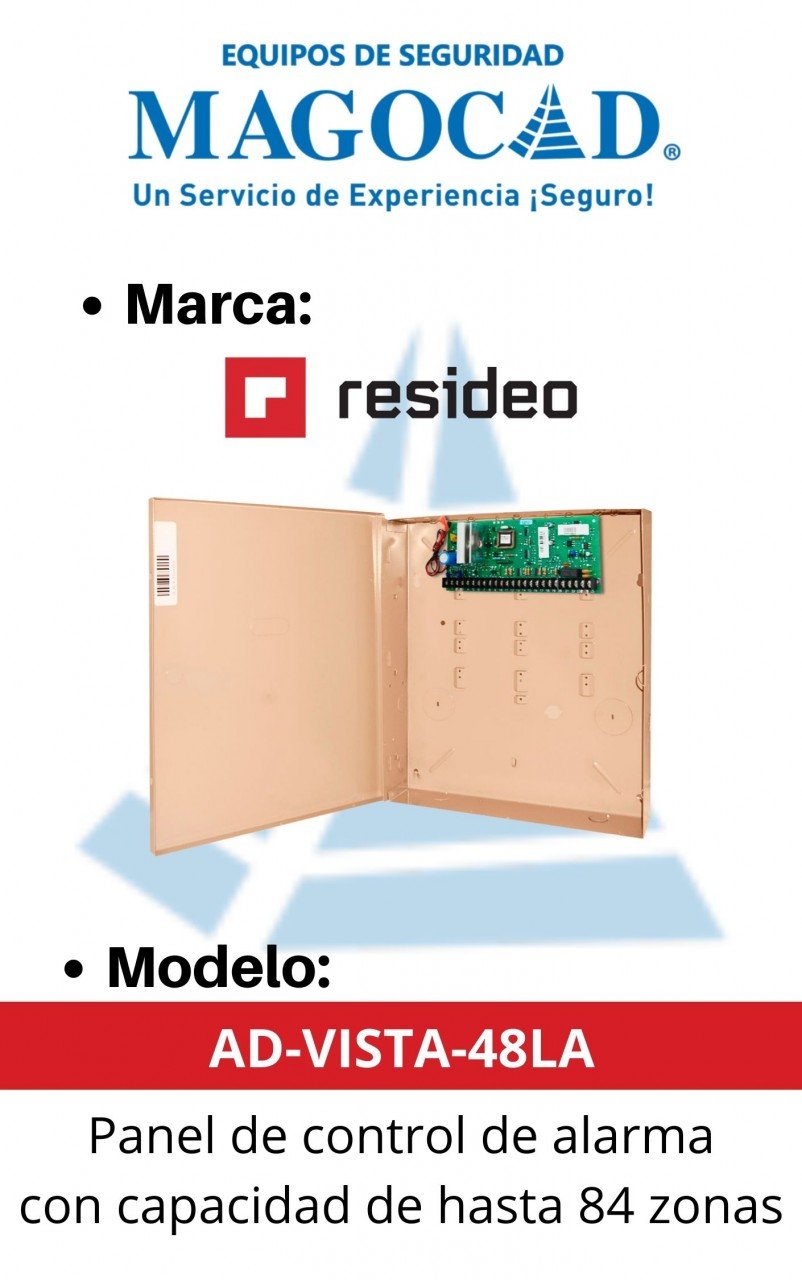 Panel de Control VISTA48LA | Magocad