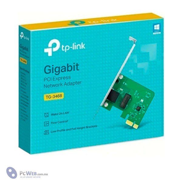 Tarjeta de Red PCI Express Gigabit TP-Link TG-3468 | PCWEB