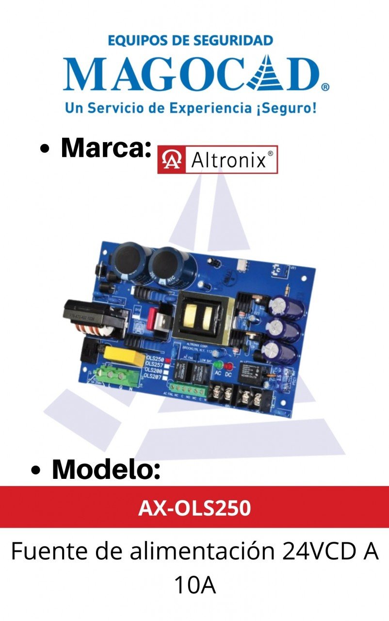Fuente de Alimentación OLS250 | Magocad