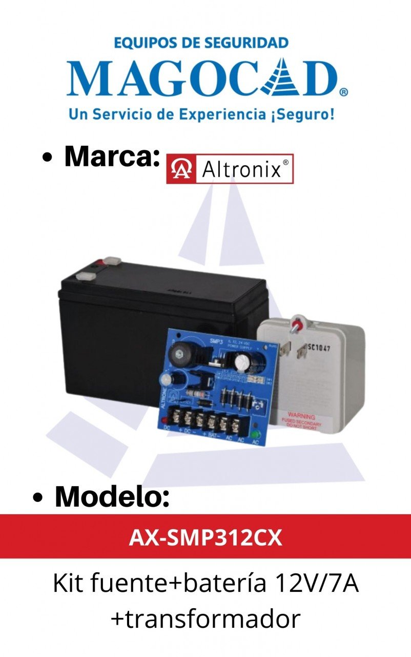 KIT Fuente SMP312CX | Magocad