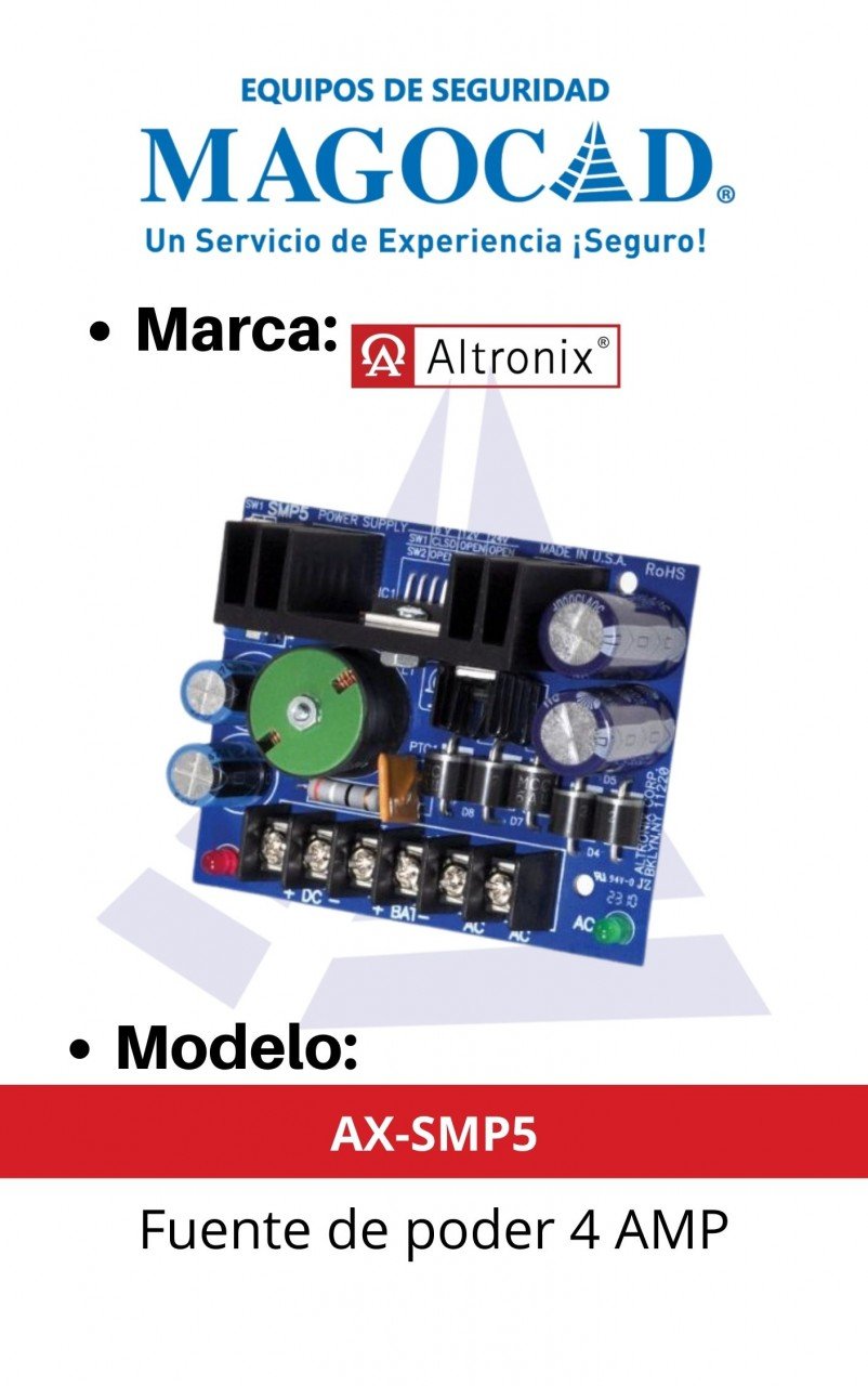 Fuente de Poder SMP5 | Magocad