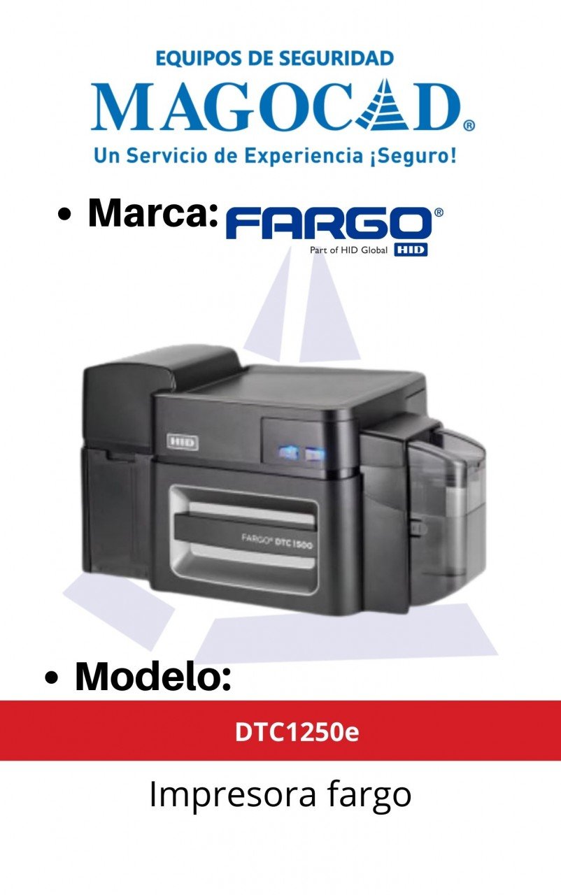 Impresora Fargo DTC1250e | Magocad