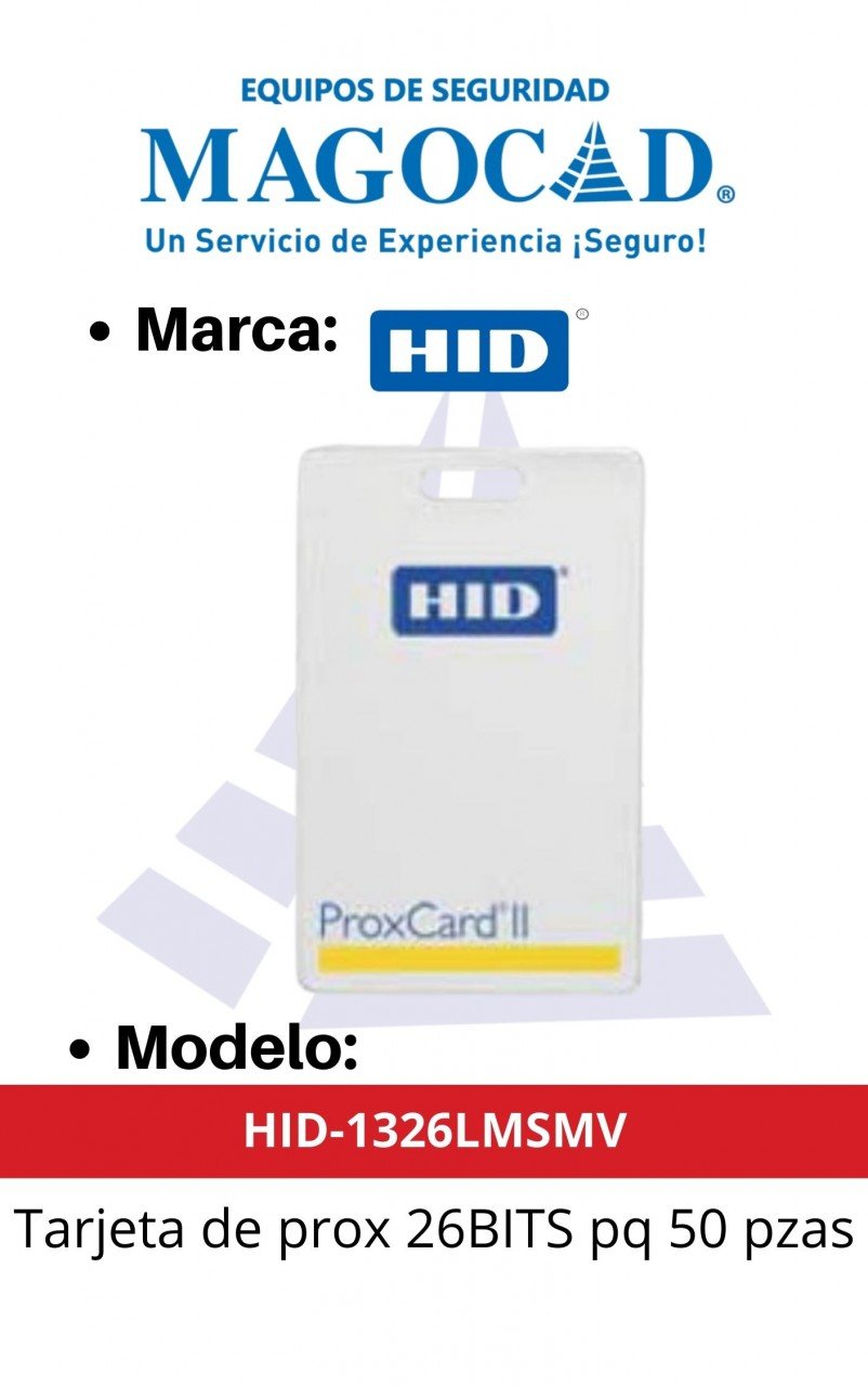 Tarjeta Prox 1326LMSMV | Magocad