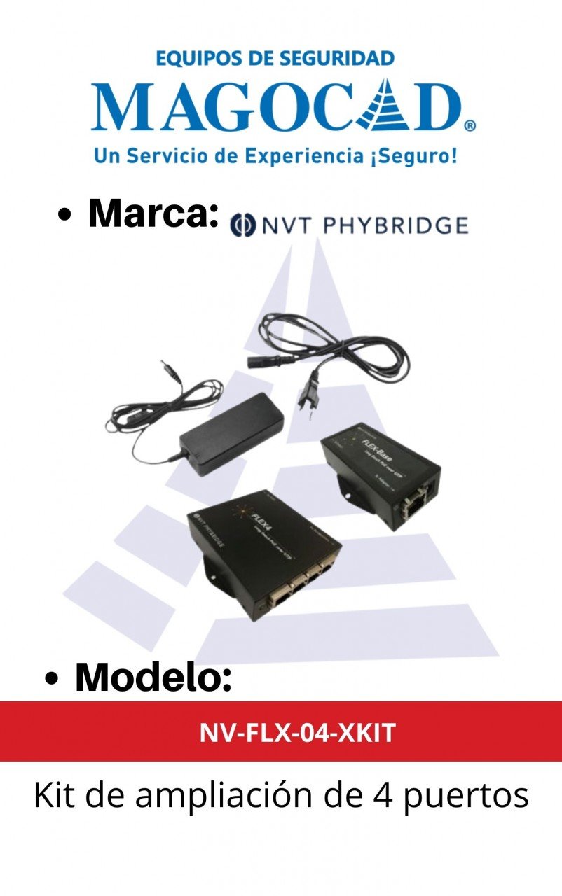 KIT de Ampliación FLX-04-XKIT | Magocad