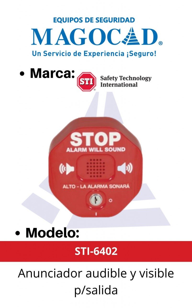 Anunciador Audible 6402 | Magocad
