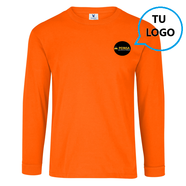 PLAYERA BORDADA CUELLO REDONDO MANGA LARGA ALGODóN » PEINSA 5207418 Online